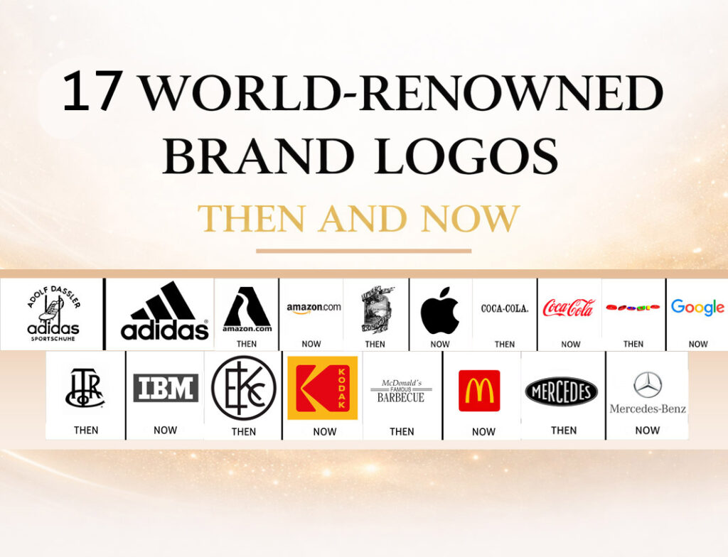 17 World-Renowned Brand Logos: Then and Now - Logo Heritage – Famous ...